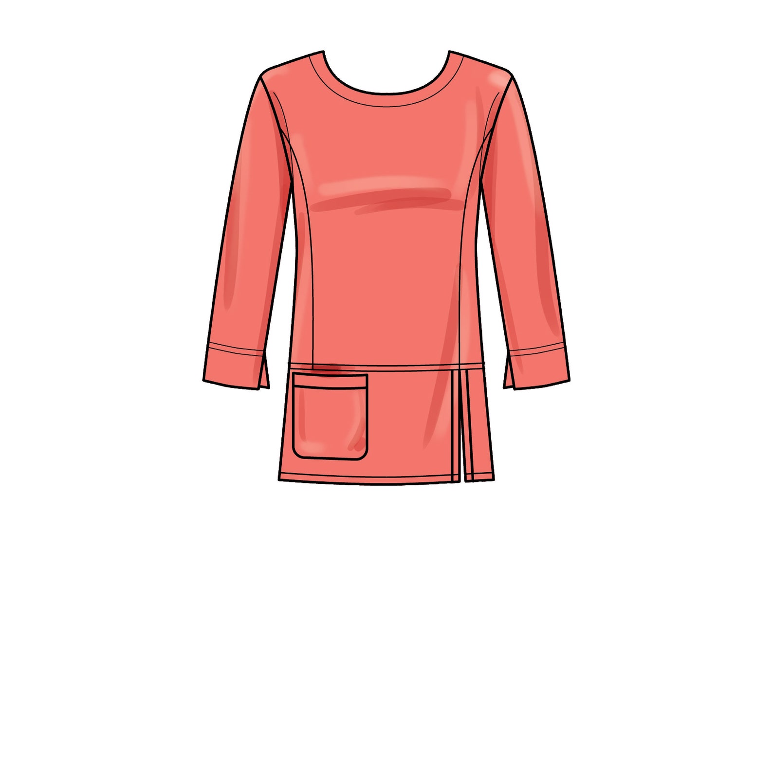 Simplicity 9275 Misses' Blouses and Tunics Sizes 16 18 | Etsy