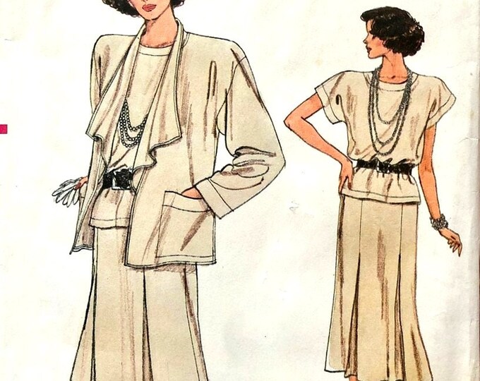 Vogue 1435, Misses' Sheath Dress and Shaped Jacket, Sizes 14, 16, 18 ...
