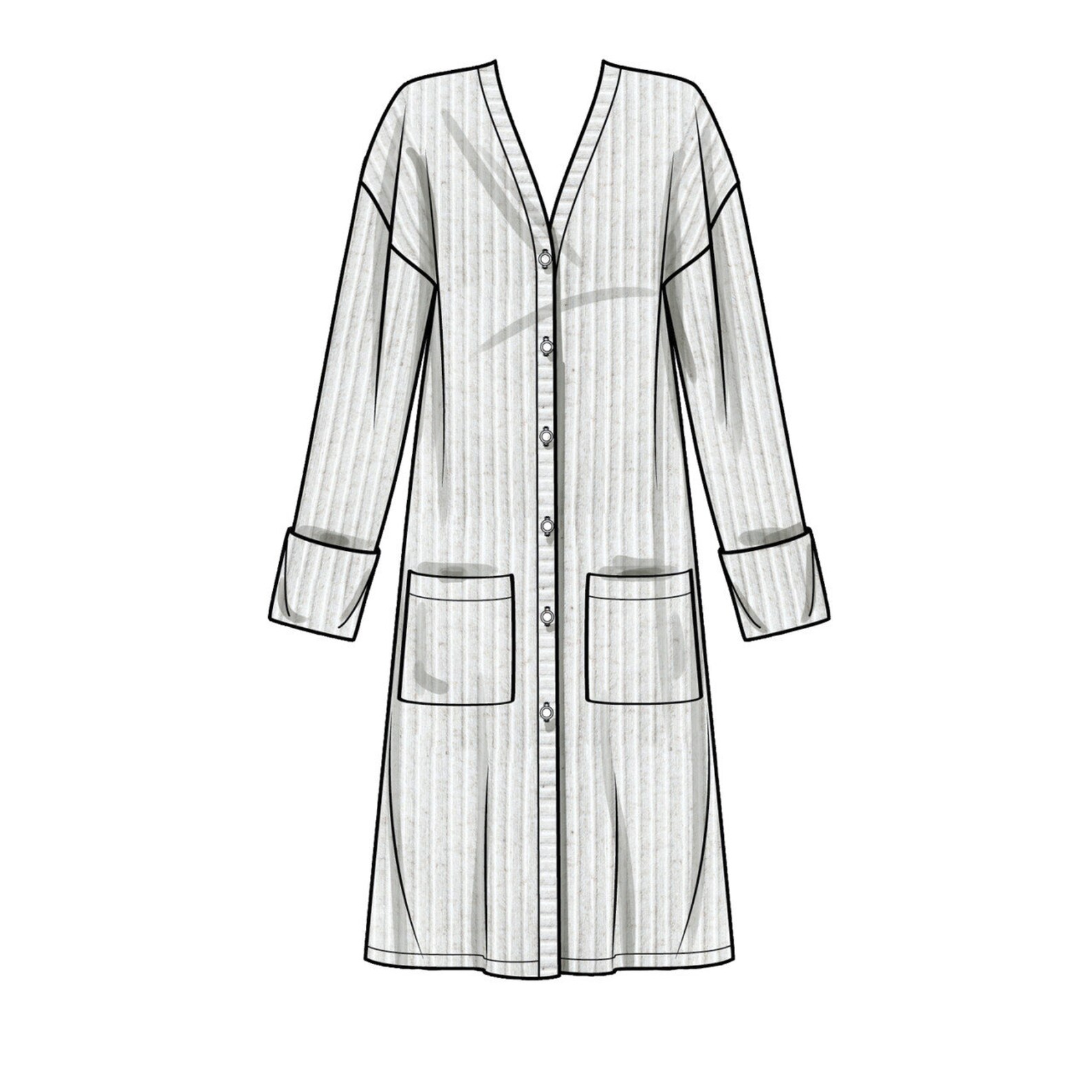 Simplicity 9373 Misses' Sweater Coats and Jackets Sizes - Etsy