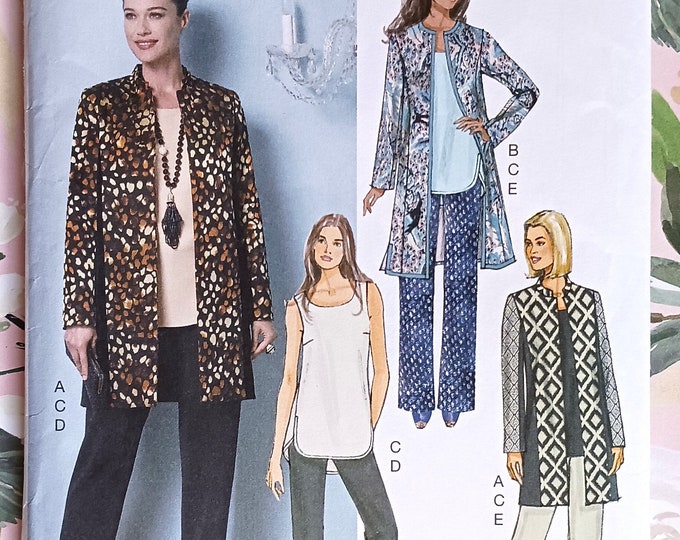 Butterick 6293, Wardrobe Pattern Including Coat and Jacket Including ...