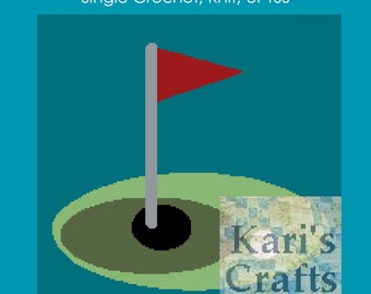 Crochet Golf Green Afghan Pattern - Etsy