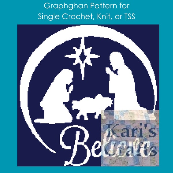 Nativity Crochet Pattern - Etsy