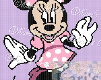 Knit Minnie Mouse - Etsy