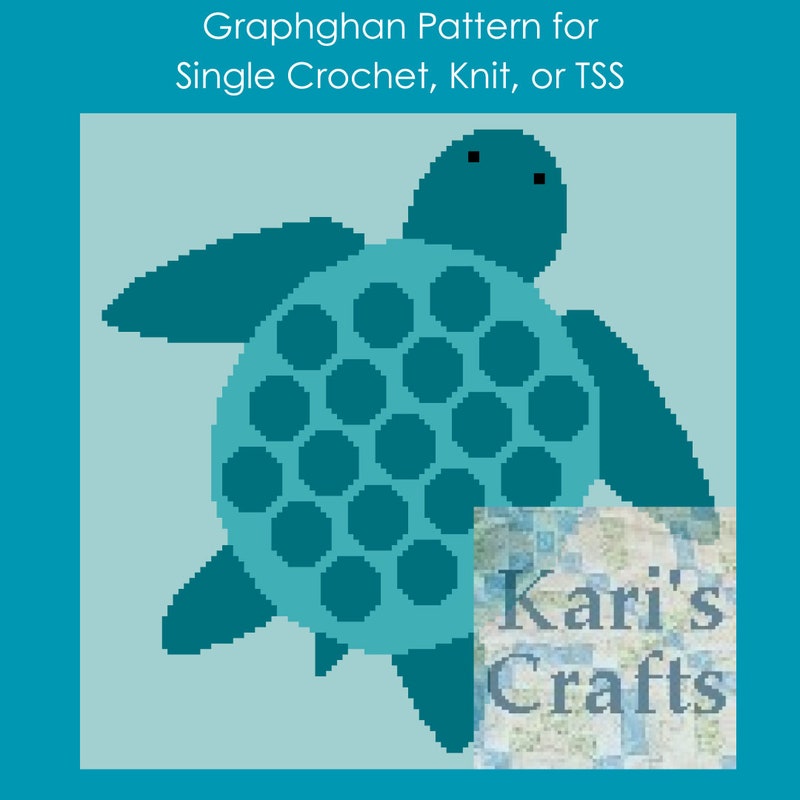 Sea Turtle Blanket Pattern - Etsy