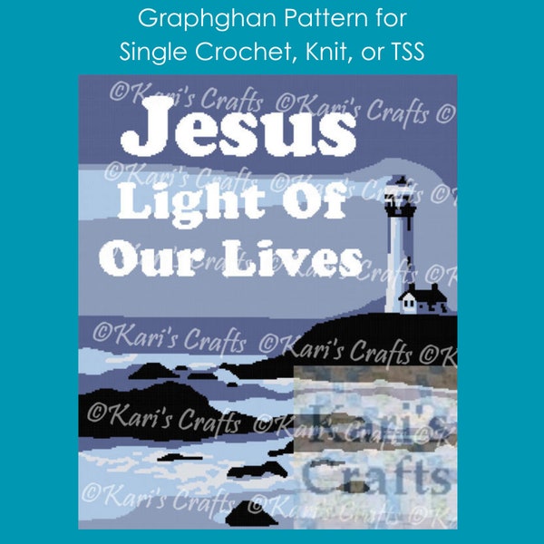 Jesus Graph Pattern - Etsy