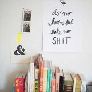 Do No Harm, but Take No Shit Printable - Etsy
