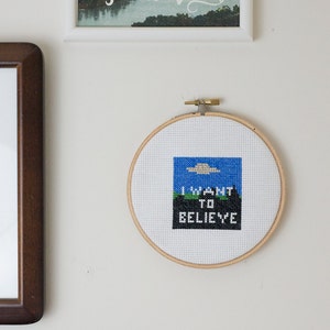 X-files Cross Stitch PATTERN - Etsy