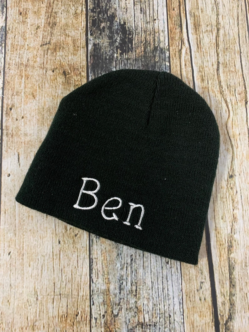 Personalized Winter Beanie for Kids Many Colors to Choose - Etsy