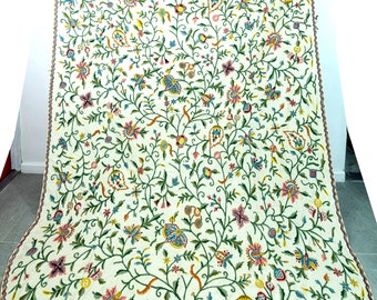 Crewel Blankets Embroidery - Etsy