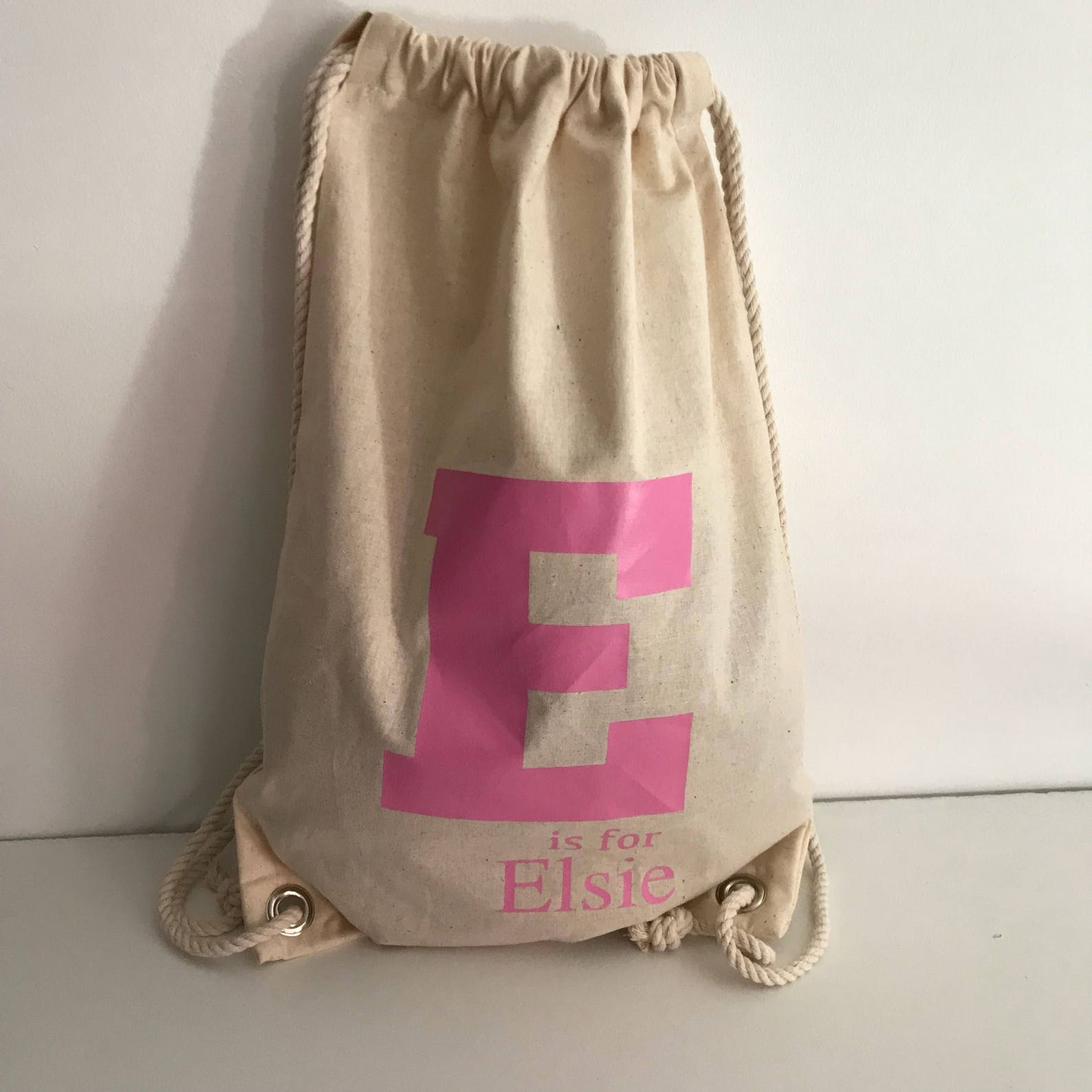 Personalised Library Bag/backpack / Book Bag /school Bag - Etsy Australia