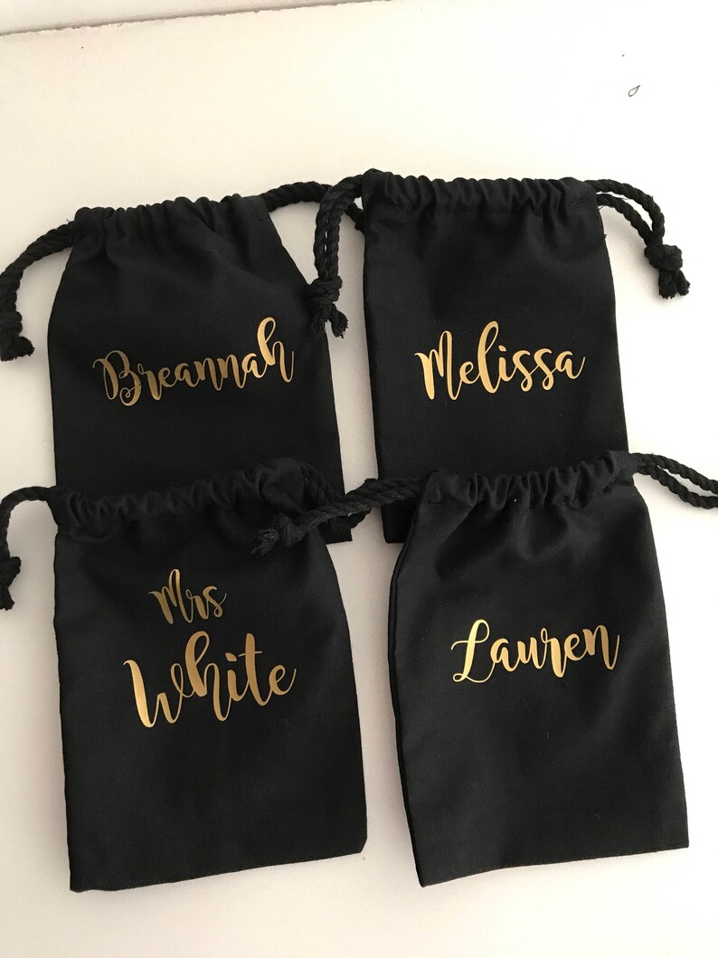 Personalized Favor Wedding Favor Bag Guest wedding bag | Etsy