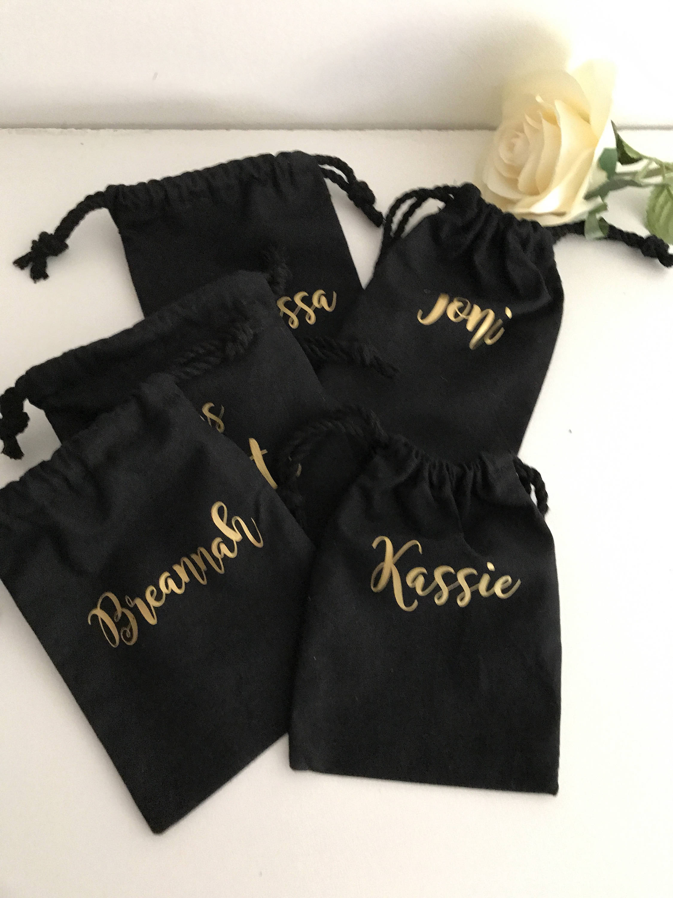Personalized Favor, Wedding Favor Bag, Guest Wedding Bag, Bridesmaid ...