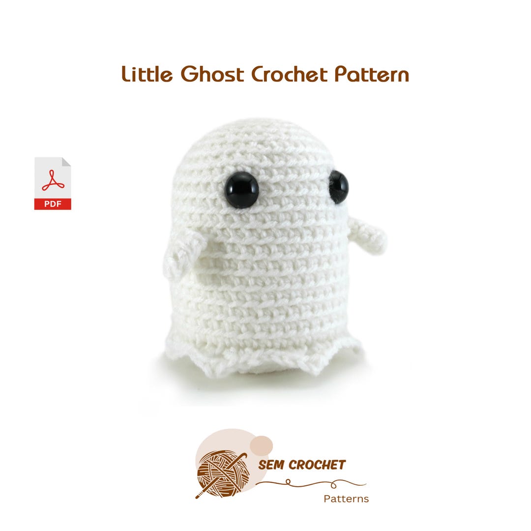 Little Ghost Crochet Pattern, Little Ghost Crochet Pattern, Cute ...