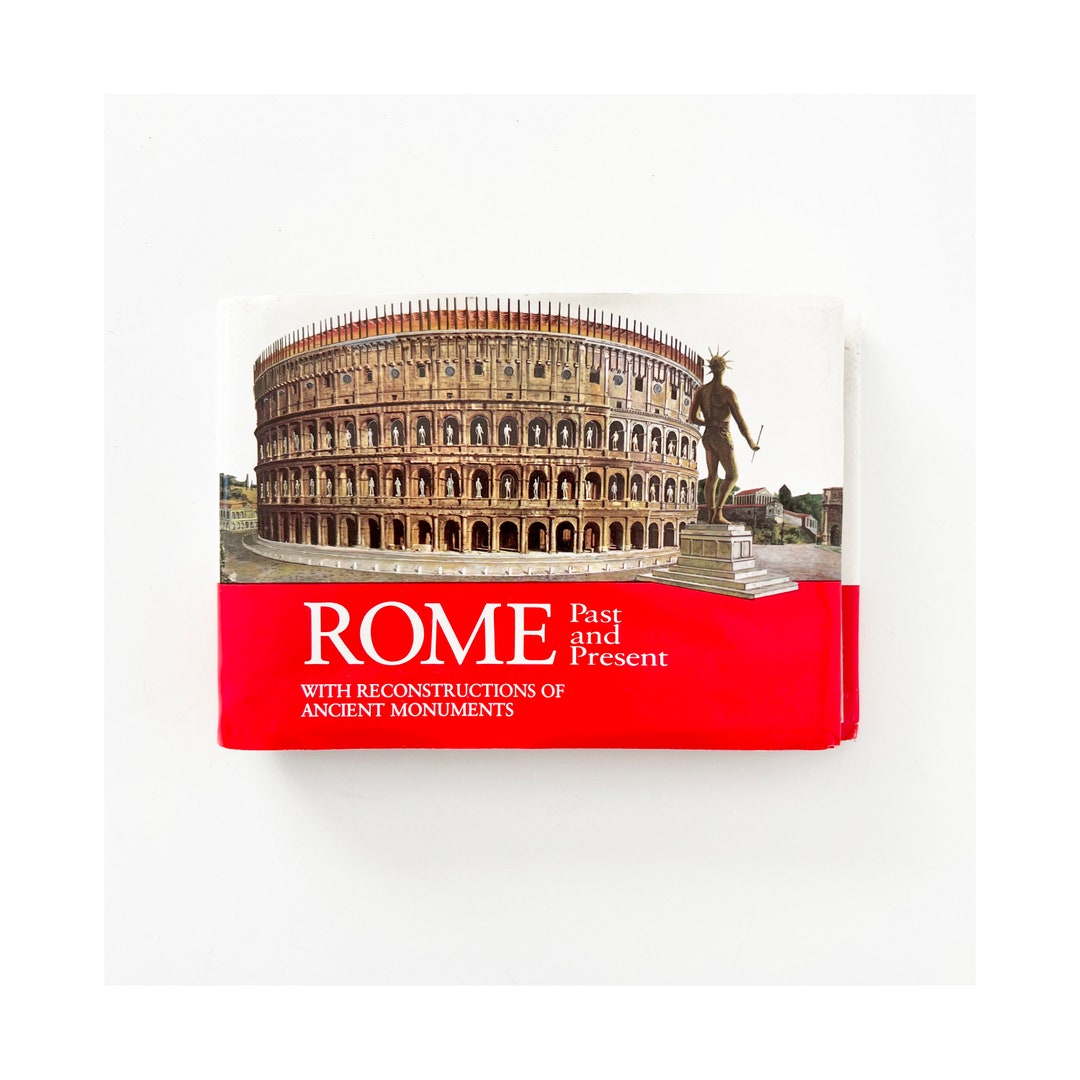 Vintage 1960s Rome Past and Present Travel Guide With - Etsy