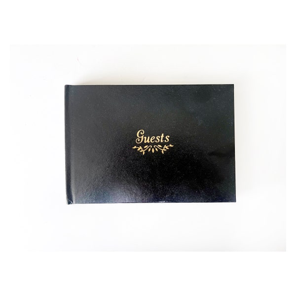 Vintage Guest Book - Etsy