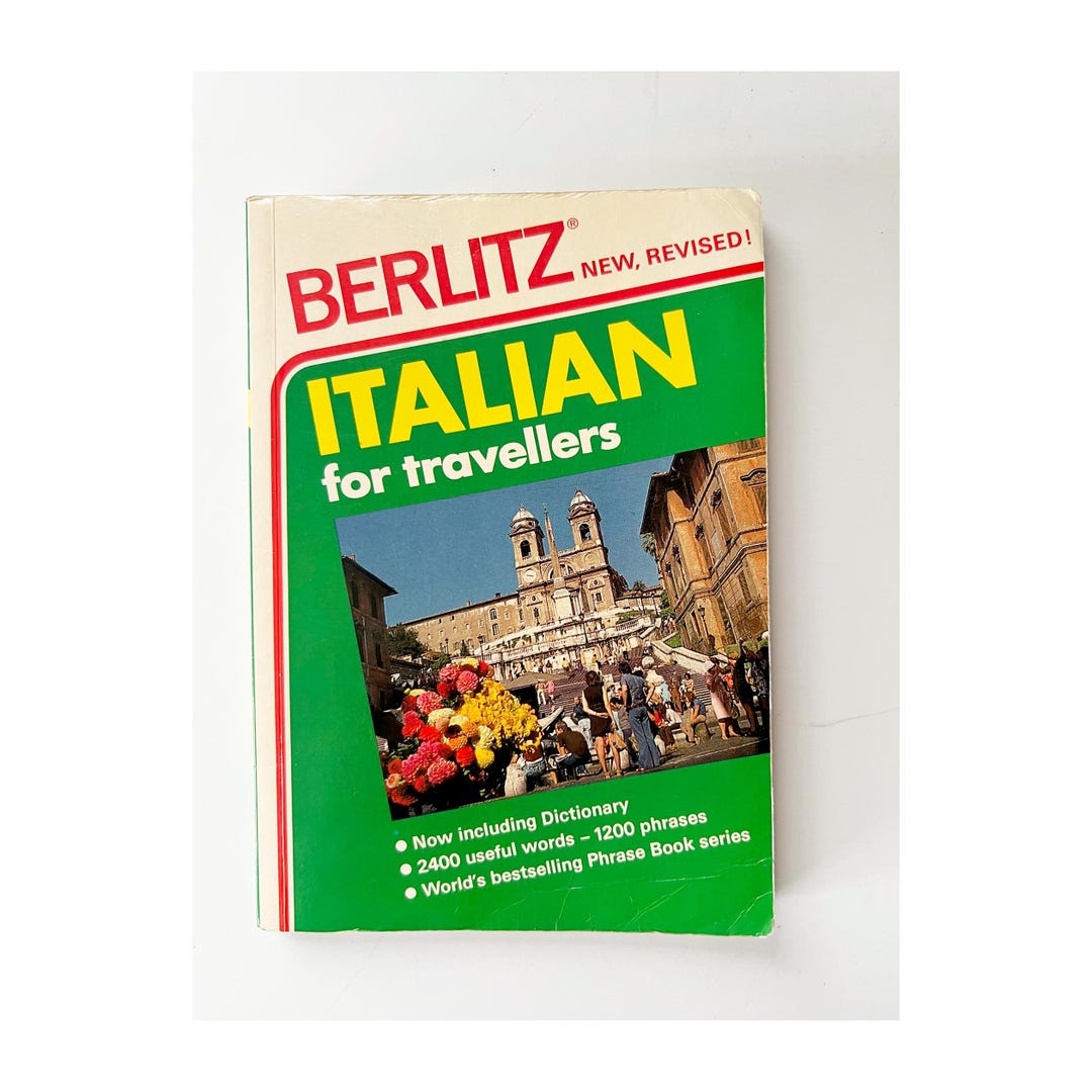 1989 Berlitz Italian for Travellers - Etsy