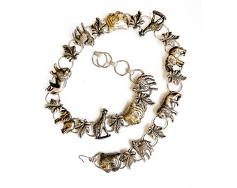 Elephant Chain Belt - Etsy