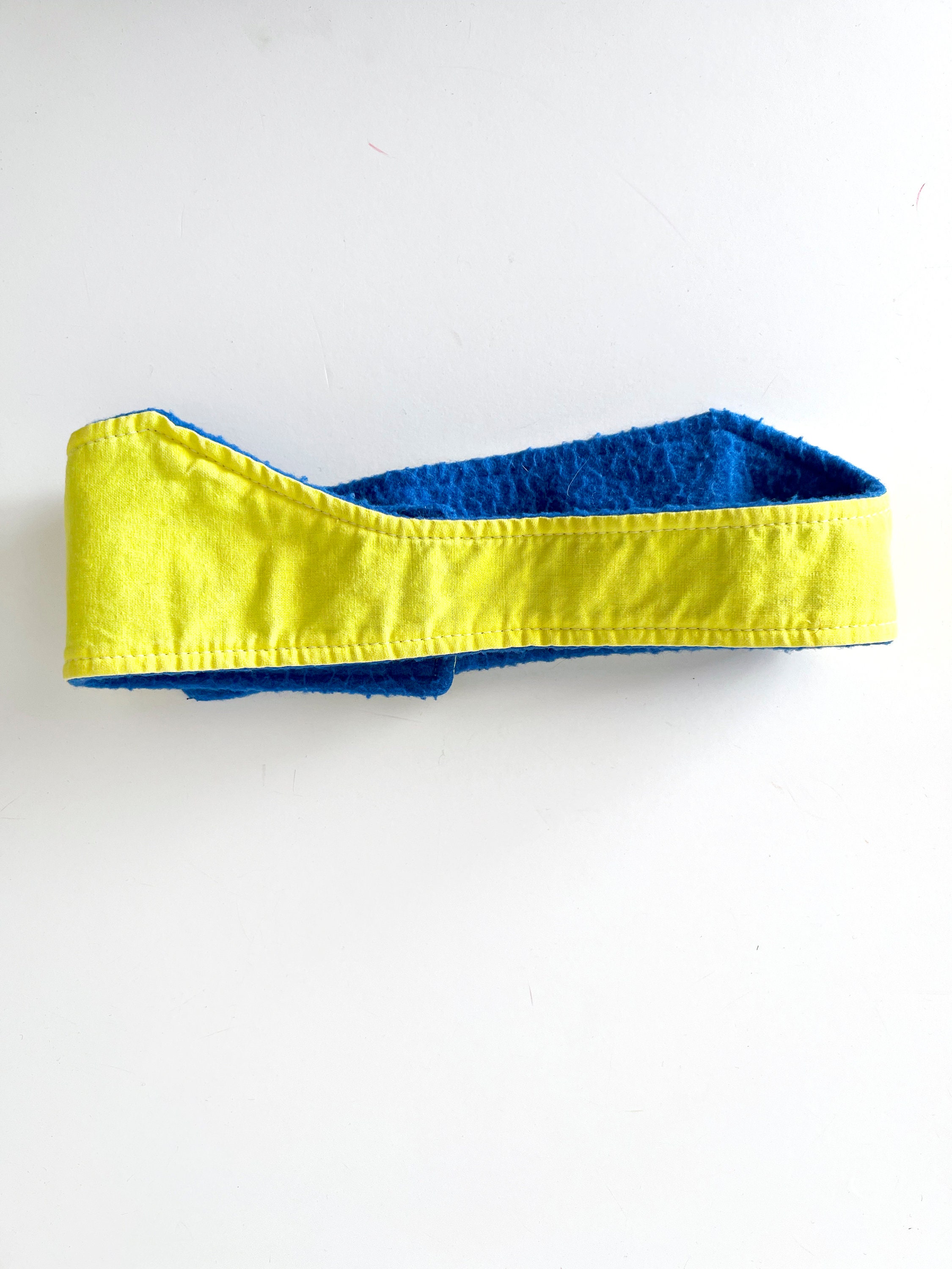 Vintage Bula Ski Headband Neon 80s Fleece Lined Ear Warmers Headband ...