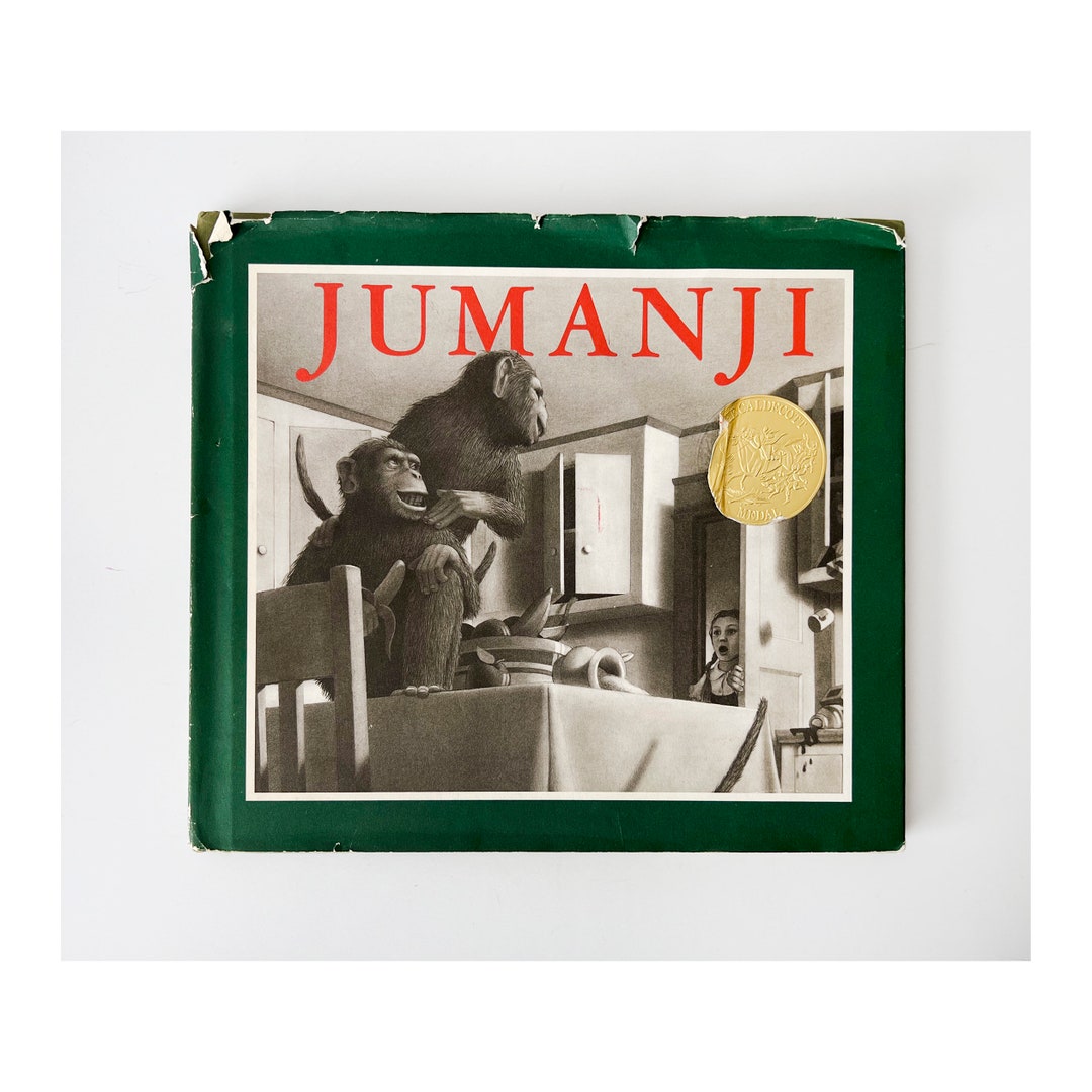 1981 Jumanji by Chris Van Allsburg Vintage Book First Edition - Etsy
