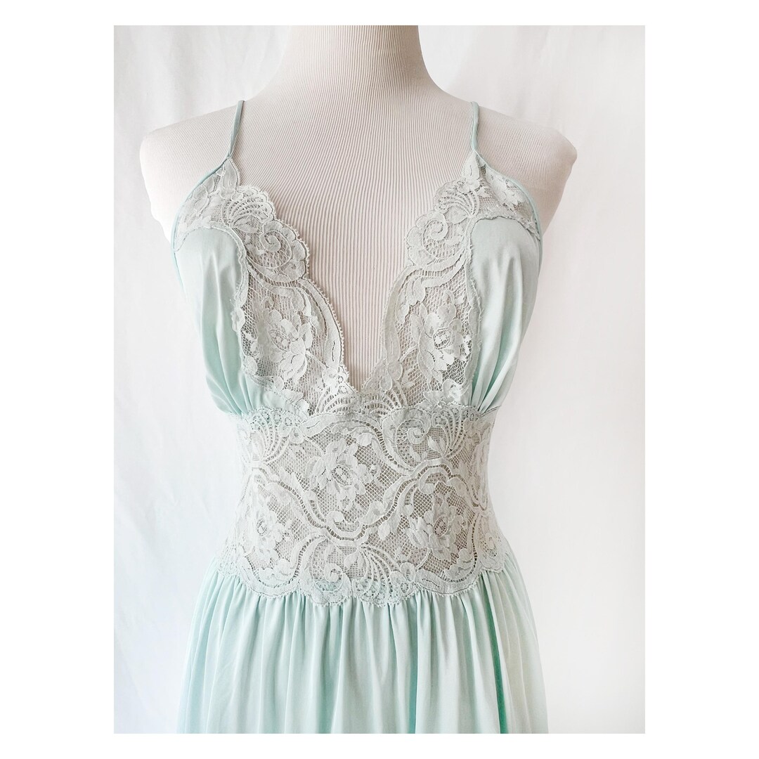 Rosa Puleo Szule Lily of France Lace Nightgown Small - Etsy