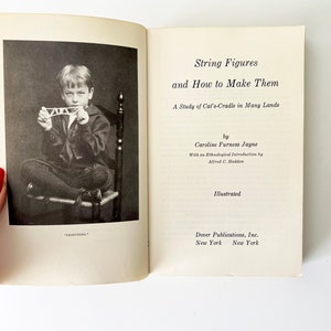 String Figures and How to Make Them: A Study of Cats-cradle in Many ...