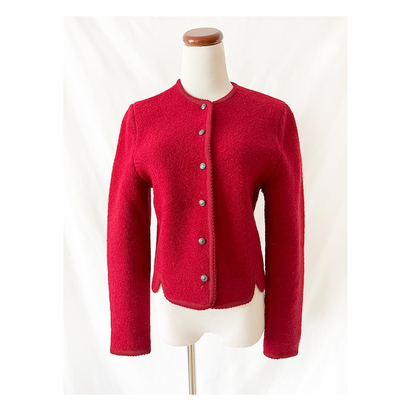Boiled Wool Jacket - Etsy
