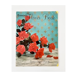 1967 How to Make Paper Flowers Book Diy Craft Paper Flowers Origami - Etsy
