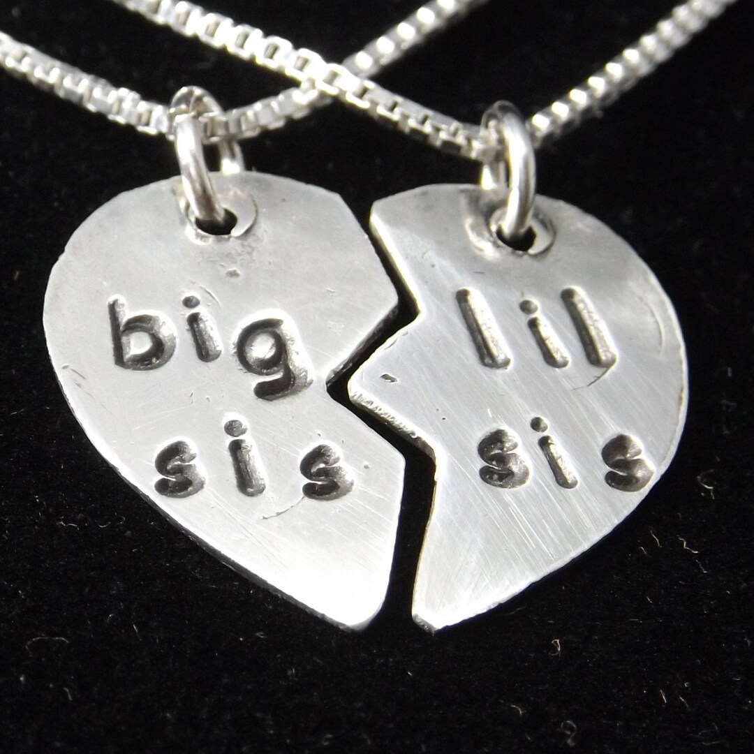 Jewelry for Sisters, Special Necklace for Daughters, Big Sis Birthday ...