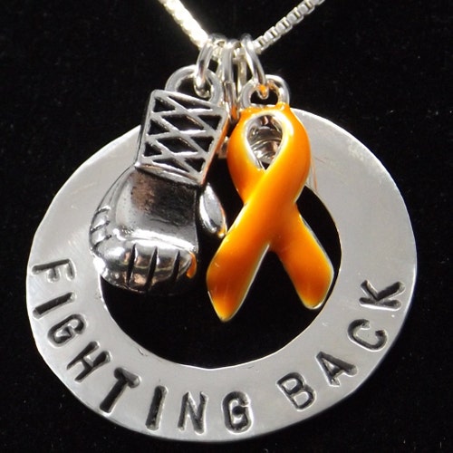 Fighting Back Against Multiple Sclerosis Orange Awareness | Etsy