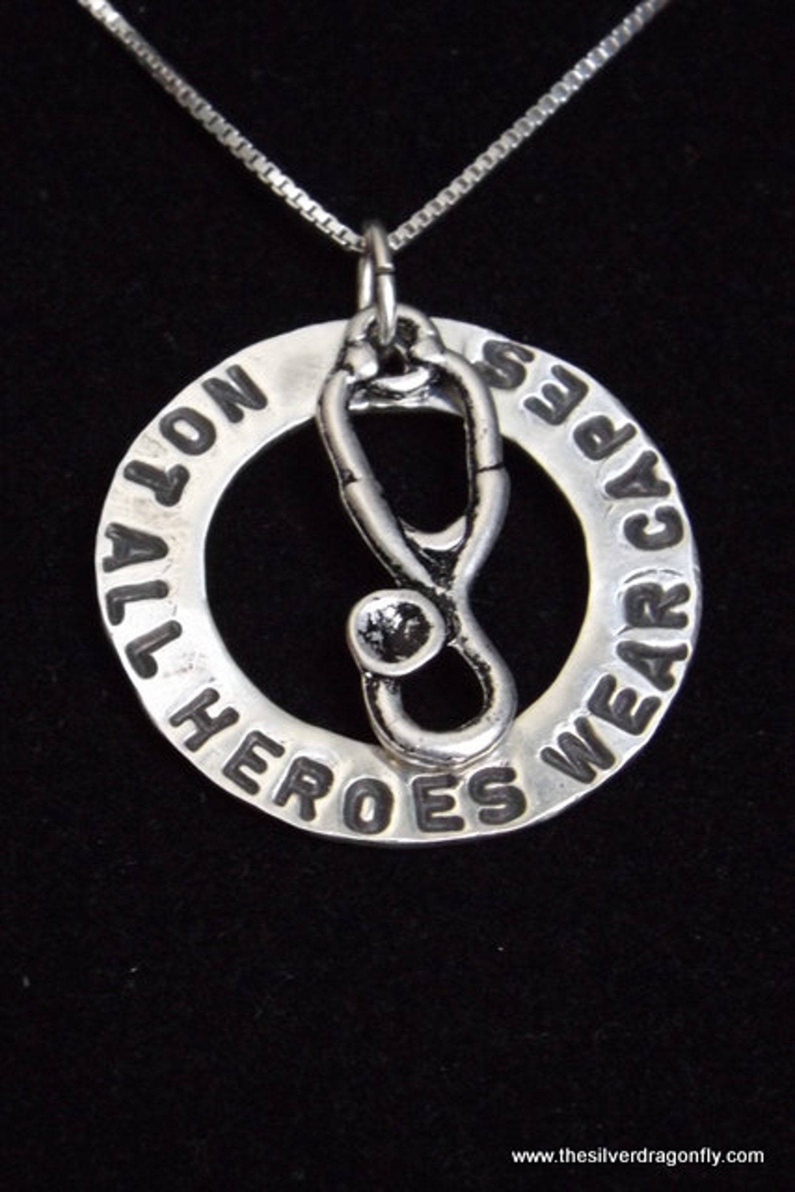 Not All Heroes Wear Capes Necklace Nurse Hero Necklace Nurse - Etsy