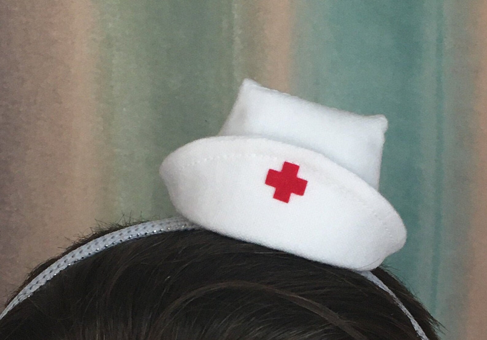 Mini Nurse Hat Traditional White Nurse Cap Mini Fascinator - Etsy