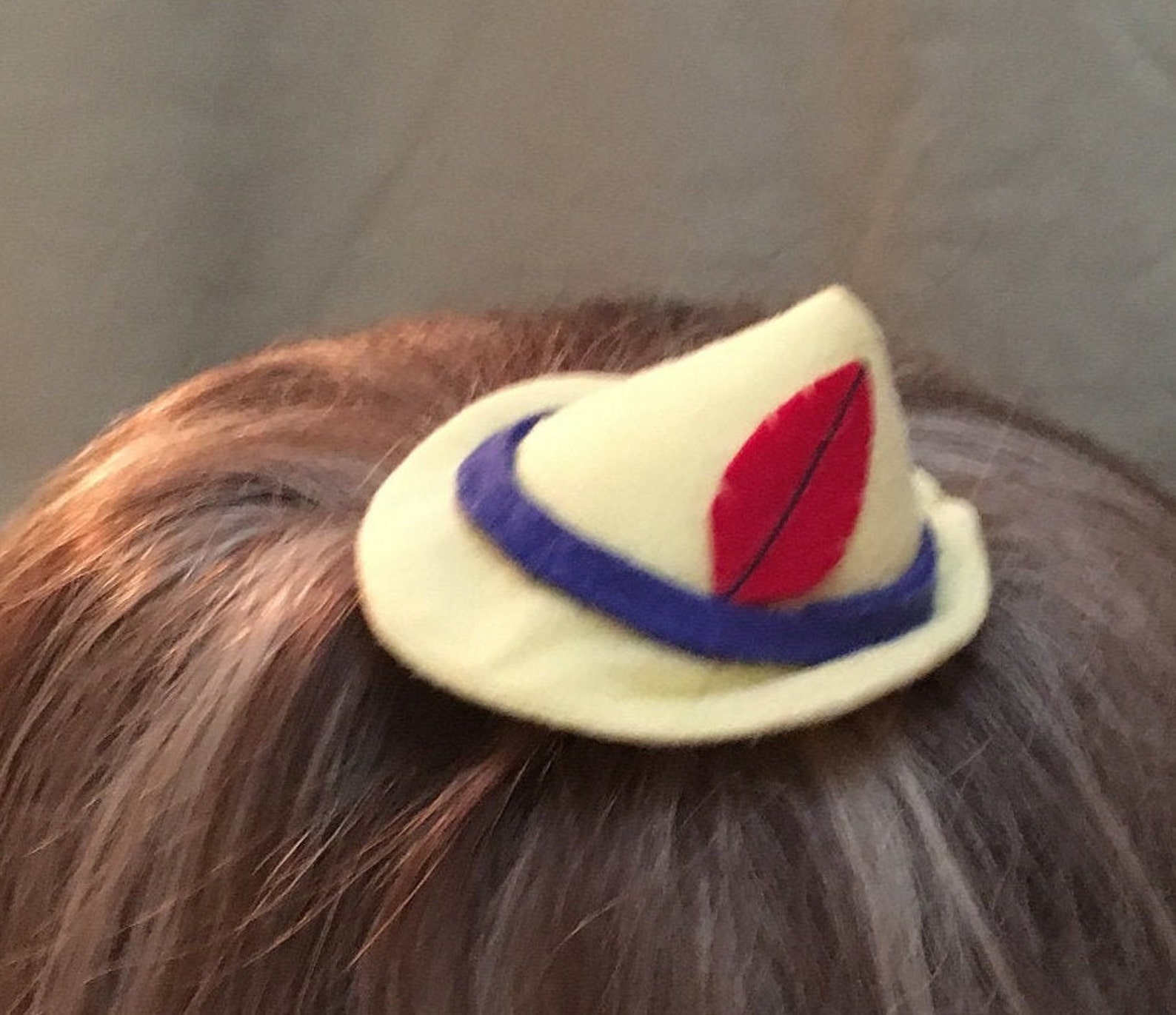 Pinocchio-inspired Mini Hat Mini Yellow Bavarian Fascinator | Etsy