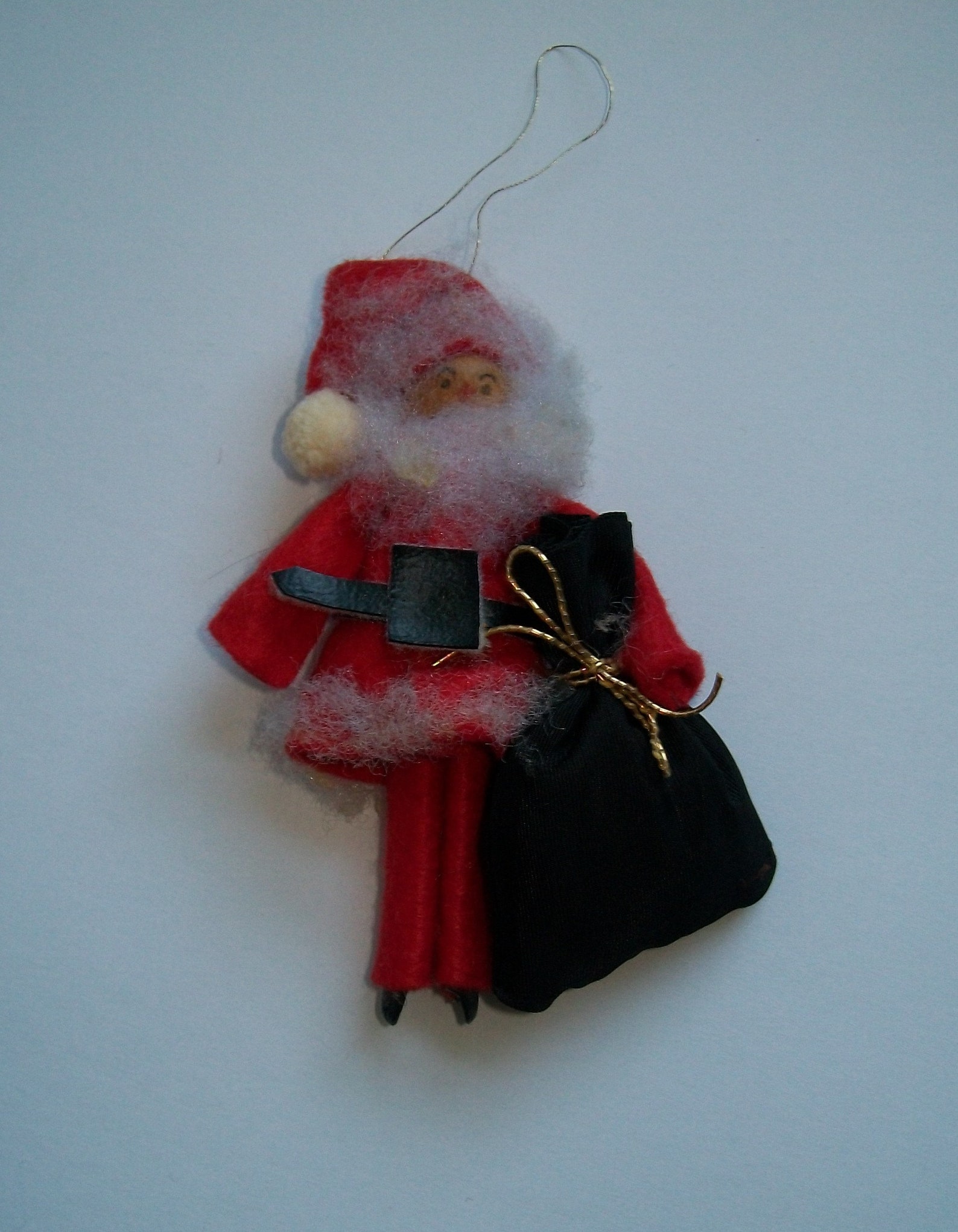 Handmade Clothespin Santa Christmas Ornament - Etsy