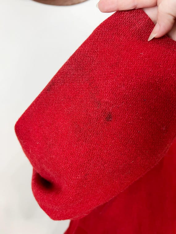 Vintage Red Wool Hunting Jacket - Gem