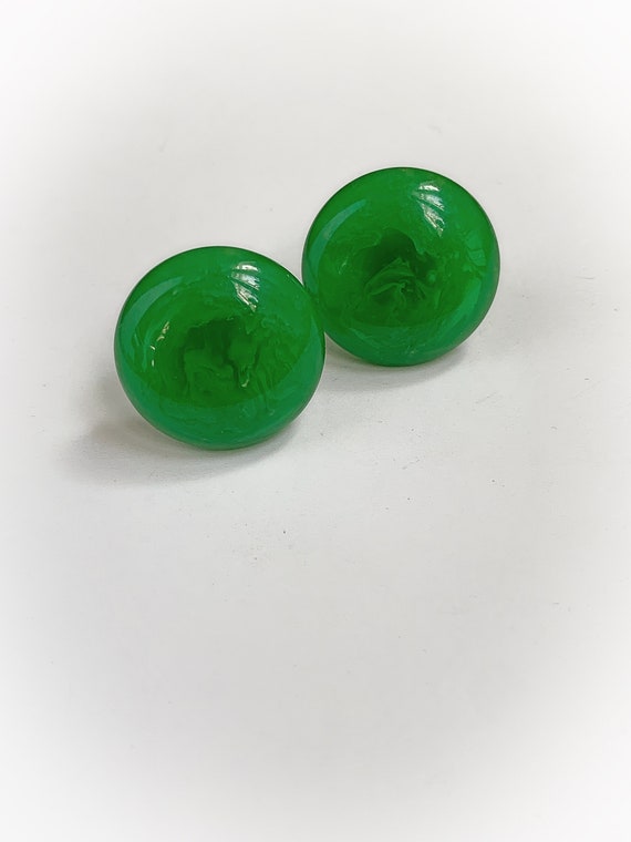 Vintage Bakelite Green and White Marbled Bakelite Disc Screw | Etsy