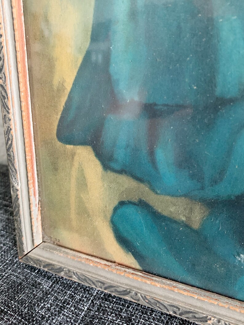 Vintage 1930s Laurette Patten Litho Mother and Child Framed - Etsy