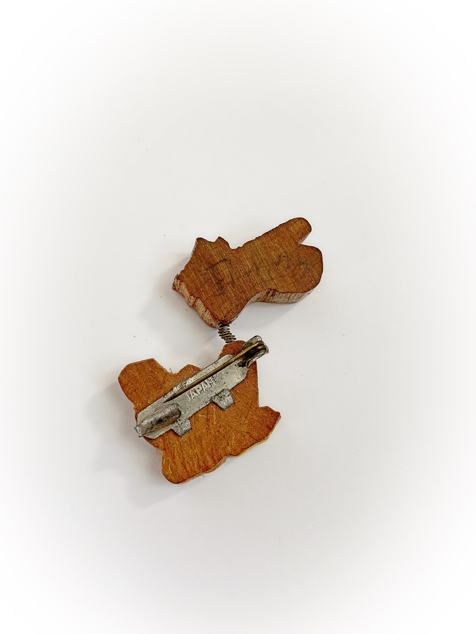 Vintage 1940s Wooden Pelican Bird With Spring Neck | Etsy