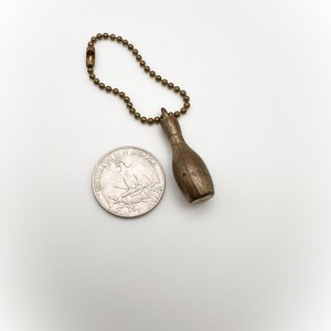 Vintage Bowling Pin Keychain - Etsy