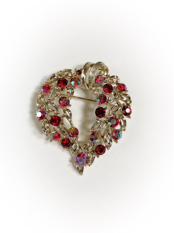 Vintage lisner leaf wreath - Gem