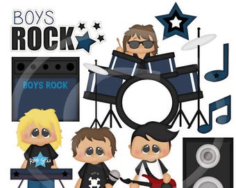 Rock Star Clipart | Etsy