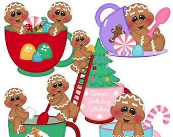 Christmas Bears Clip Art-instant Download-digital | Etsy