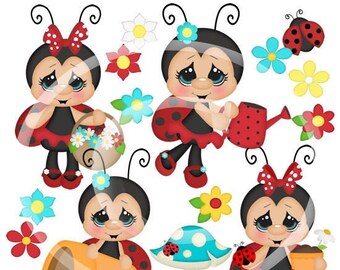 Ladybug Clip Art | Etsy