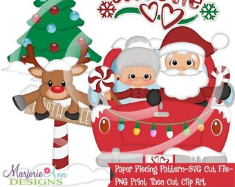 SVG Cut Files Paper Piecing PNG Clip Art Payton Loves Ice Cream Instant ...