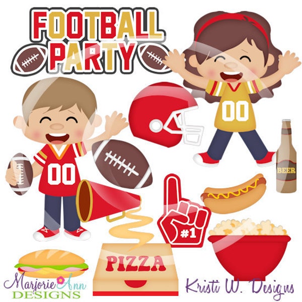 Super Bowl Clip Art - Etsy