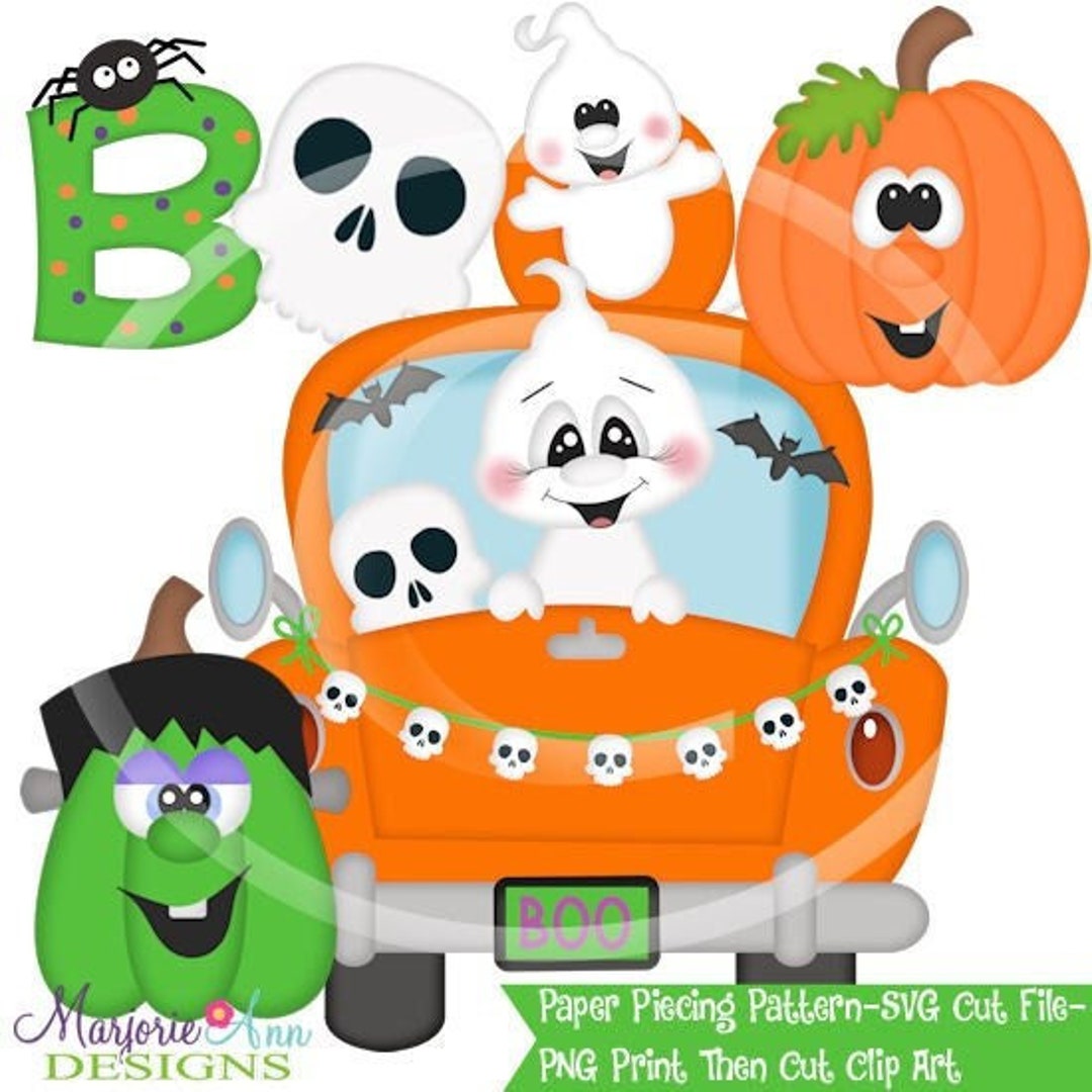 SVG Cut Files/paper Piecing/png Clip Art-boo Thing-scrapbook Elements ...