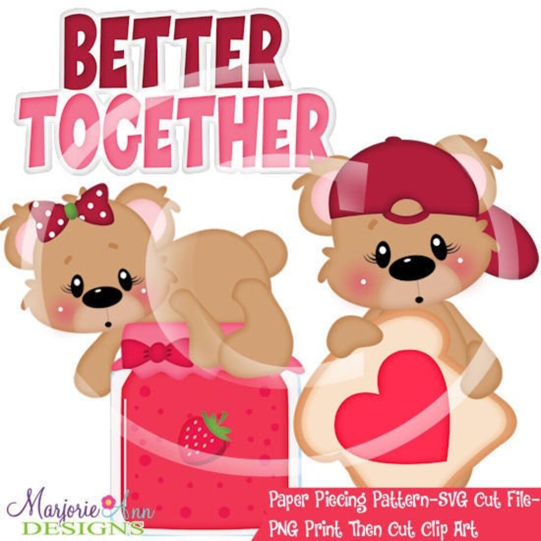 SVG Cut Files/paper Piecing/png Clip Art-benny & Belinda-better ...