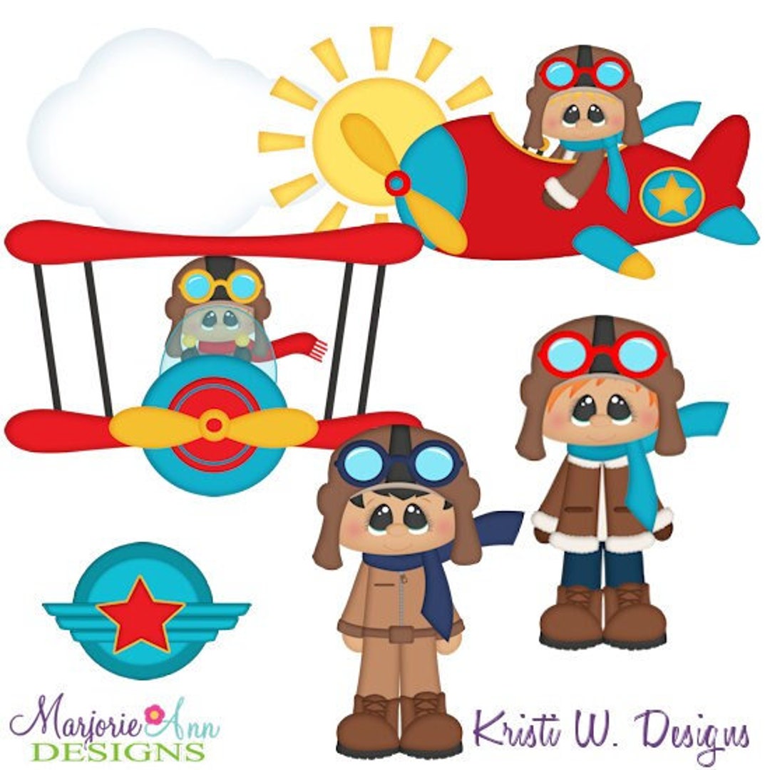 When I Grow Up-aviator 2 Clipart-instant Download-digital Clipart-png ...