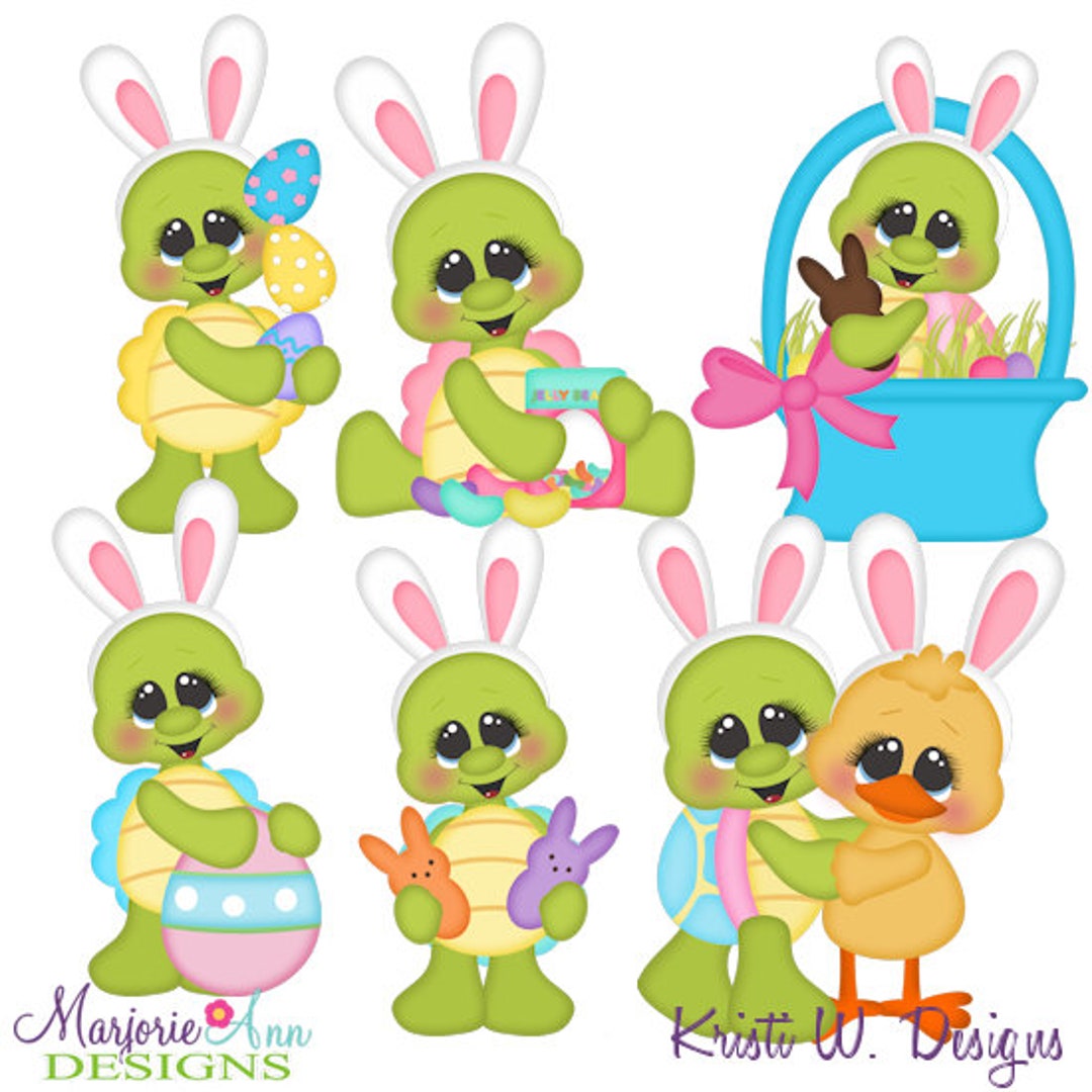 I Turtley Love Easter Clipart-instant Download-digital Clipart-png Clip ...