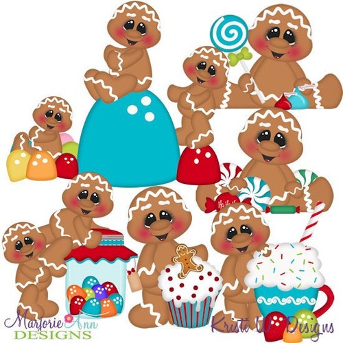 Christmas Candy Clipart Digital Clip Art Christmas - Etsy