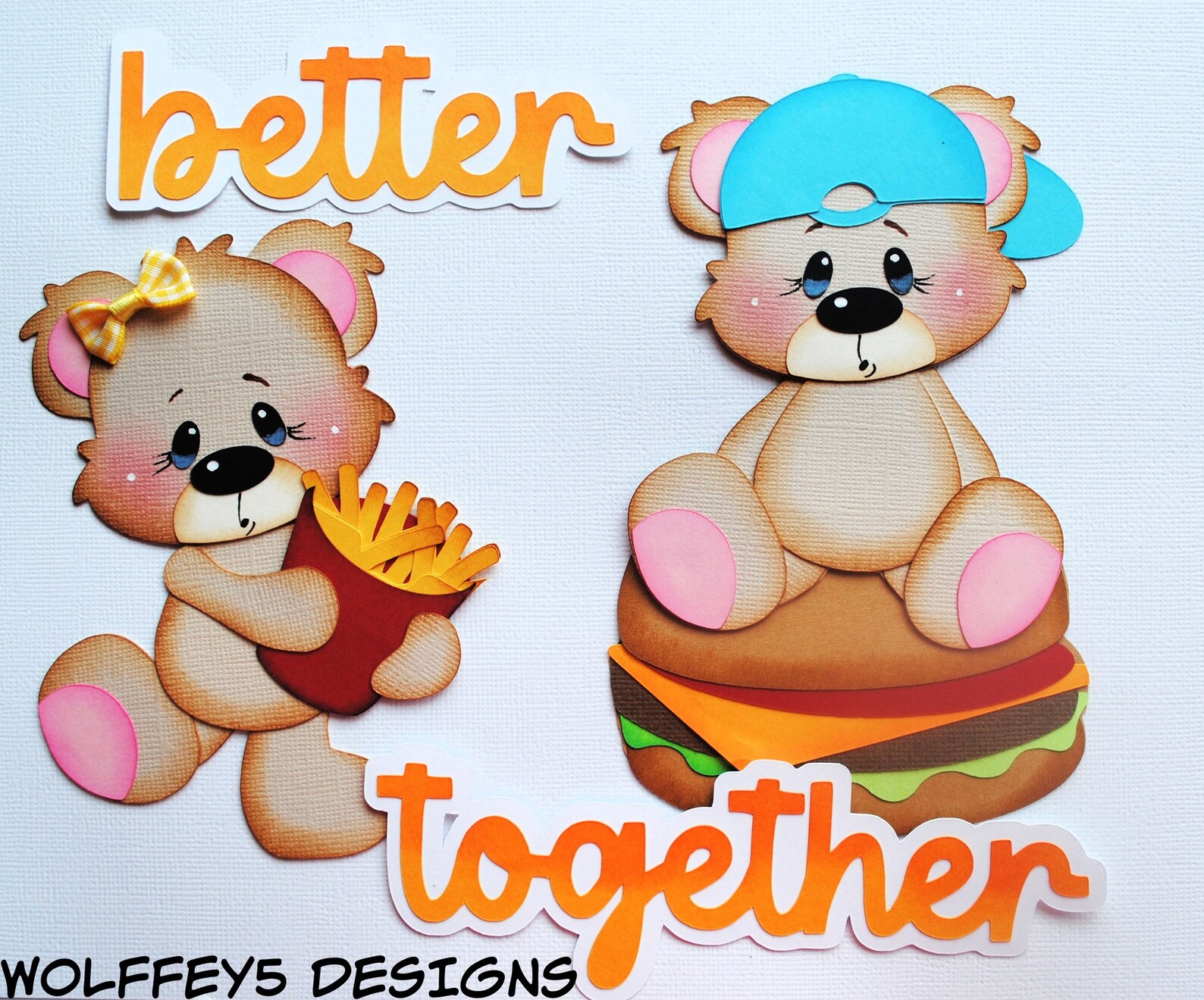 SVG Cut Files/paper Piecing/png Clip Art-benny & Belinda-better ...